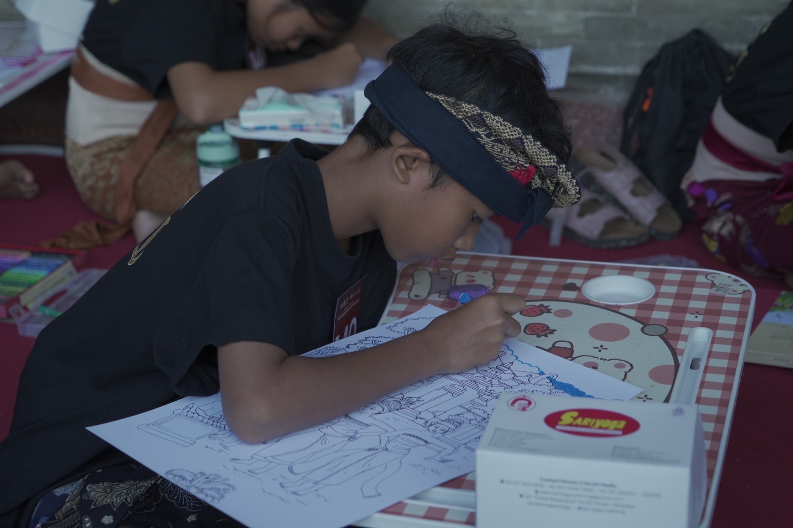 Lima Peserta Wakili Badung dalam Lomba Mewarnai Tari Rejang di PKB Ke ...