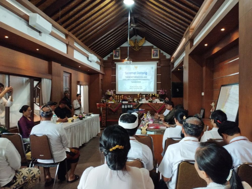 Cegah Praktek Korupsi di Desa, Monev di Peliatan | Warta Bali Online