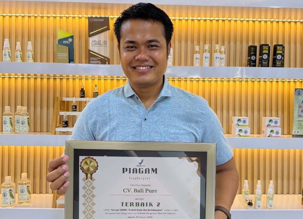VCO Bali Pure Sembiran Raih Penghargaan Inovasi Produk Aman ...